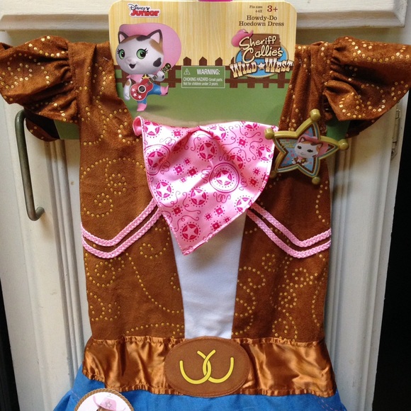 Disney | Costumes | Nwt Girls Sheriff Callie Costume | Poshmark