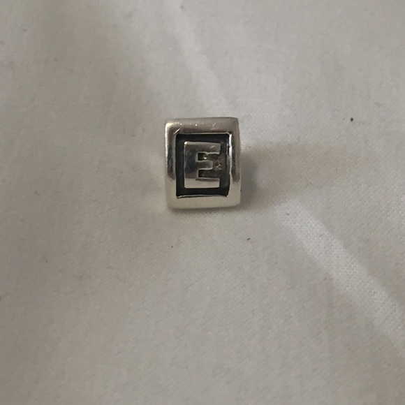 Pandora | Jewelry | Pandora Letter E Bead | Poshmark