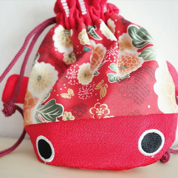 Bags | Cute Japan Koi Drawstring Bag | Poshmark