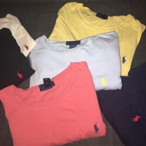 Polo Ralph Lauren | Shirts | Bundle Mens Polo Tshirt 6 Shirts For 5 ...