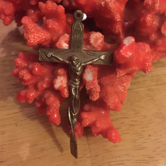 Vintage | Jewelry | Vintage Inri Italian Cross Pendent | Poshmark