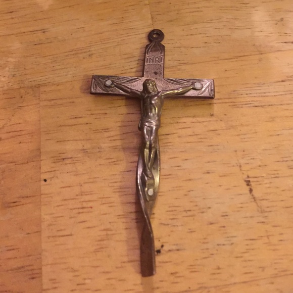 Vintage | Jewelry | Vintage Inri Italian Cross Pendent | Poshmark