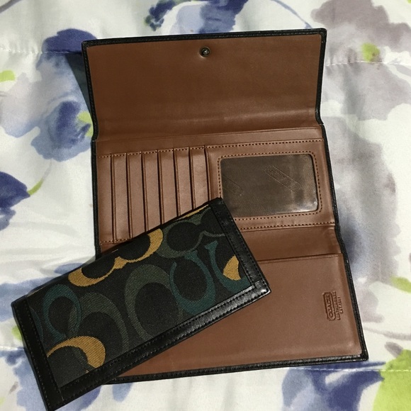 Coach | Bags | Coach Checkbook Wallet | Poshmark