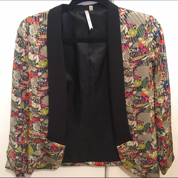 Jackets & Coats | Vintage Floral Blazer | Poshmark