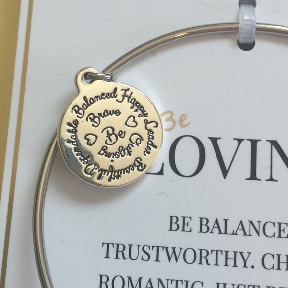 Footnotes | Jewelry | Pink Rhinestone Be Footnotes Bracelet | Poshmark