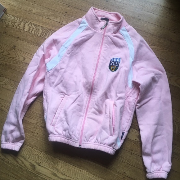 Jackets & Coats | University College Dublin Ucd Pink Track Fleece ...