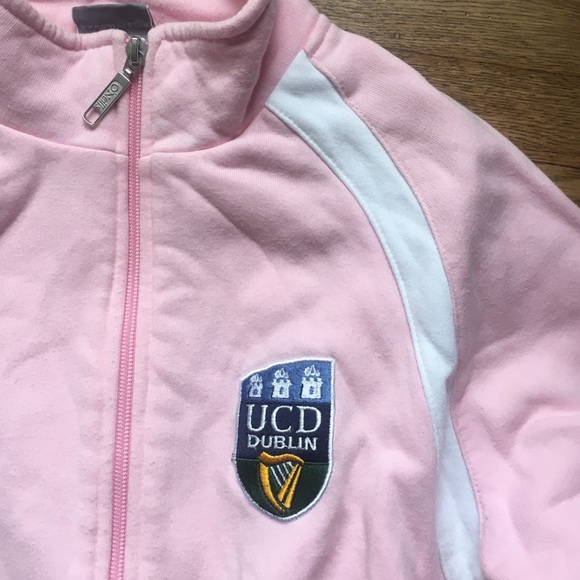 Jackets & Coats | University College Dublin Ucd Pink Track Fleece ...