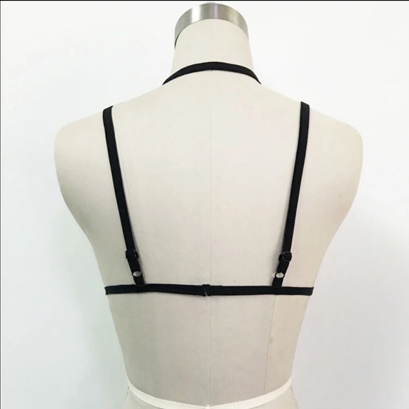 Nasty Gal | Intimates & Sleepwear | Strappy High Neck Harness Caged ...