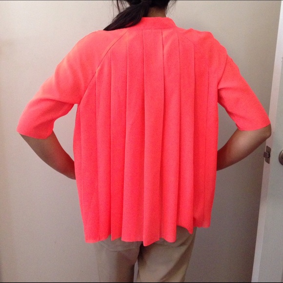 COS | Tops | Cos Bright Pink Blouse | Poshmark