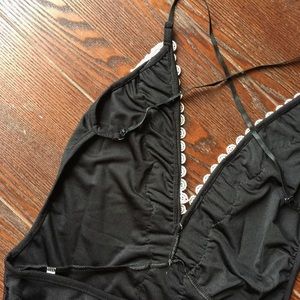 Bikini Demon | Swim | Hp Lacie Black Deep V Open Back Monokini Bikini ...