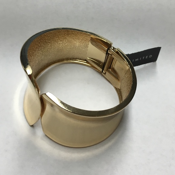 The Limited | Jewelry | Hinged Gold Bracelet | Poshmark