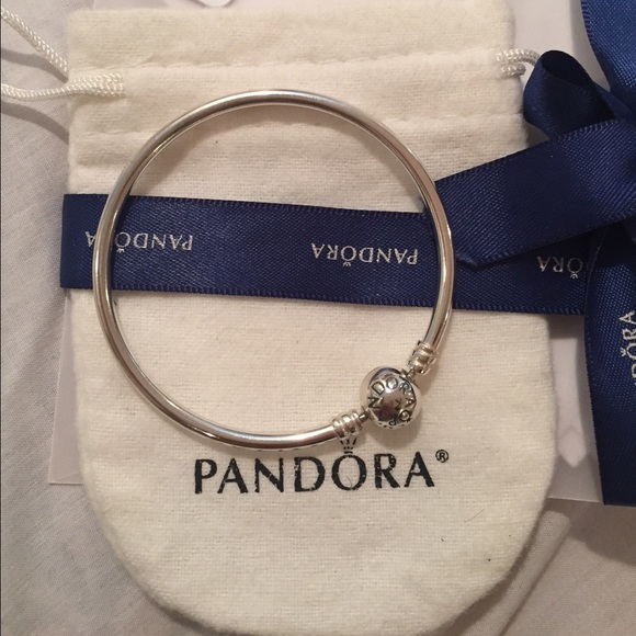 Pandora | Jewelry | Authentic Pandora Bangle | Poshmark