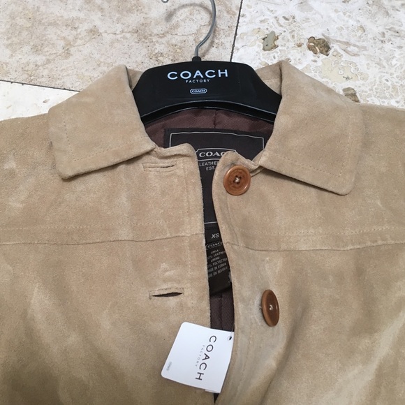 Coach | Jackets & Coats | Coach Suede Coat | Poshmark