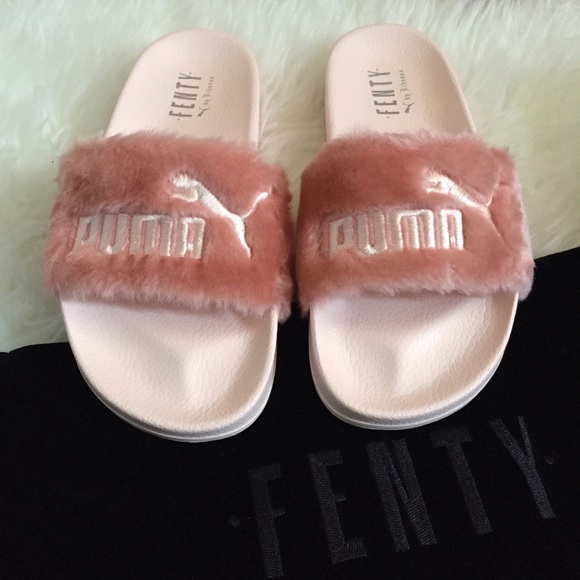 Puma | Shoes | Rihanna Fenty Puma Slides Shell | Poshmark