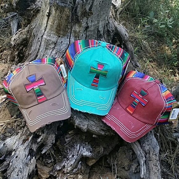 Boutique | Accessories | Serape Cross Cap | Poshmark