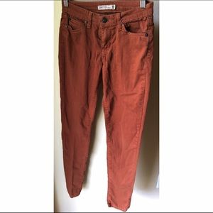 Just USA | Jeans | Burnt Orange Rust Brown Fall Skinny Jeans | Poshmark