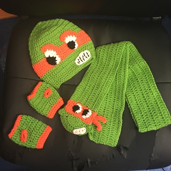TopNotch Projects | Accessories | A Ninja Turtle Inspired Crochet Hat ...