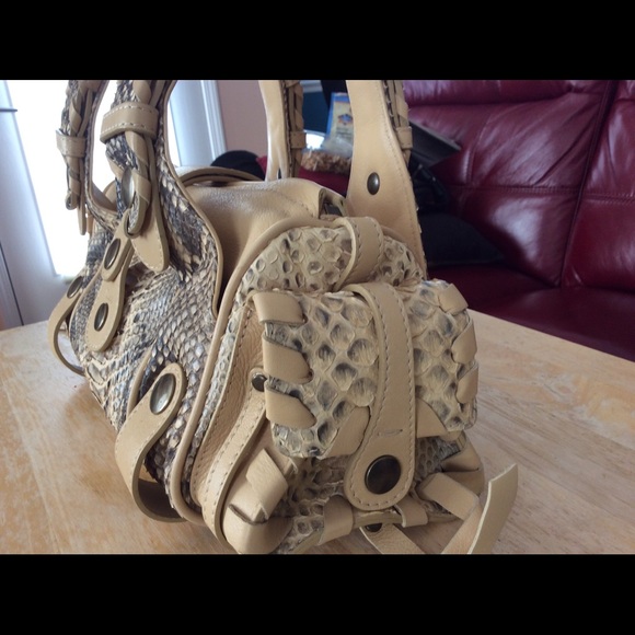 Chloe | Bags | Chloe Authentic Python Silverado | Poshmark