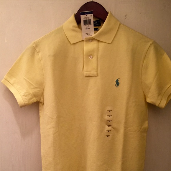 Polo Ralph Lauren | Shirts | Xs Yellow Cornpolo Shirt New Unused W Tags ...