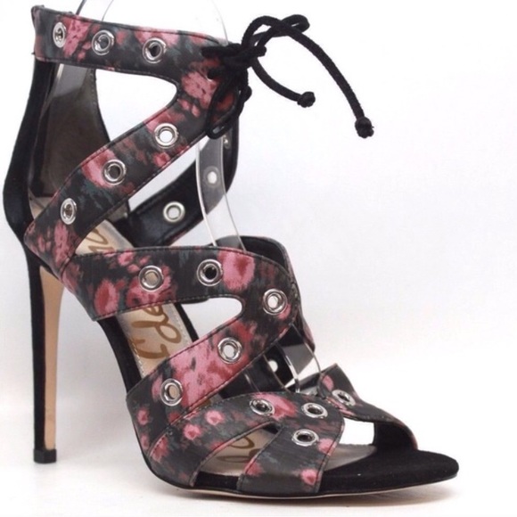 Sam Edelman | Shoes | Phoebe Leather Sam Edelman Heels | Poshmark