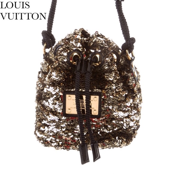 Louis Vuitton | Bags | Louis Vuitton Sequined Noe Rococo Bag | Poshmark