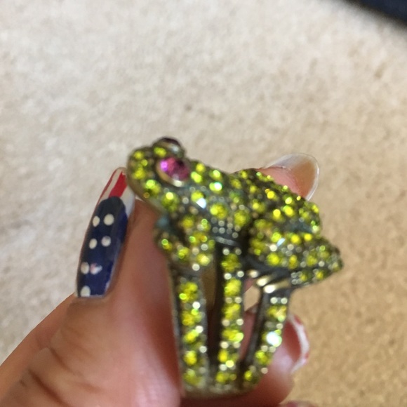 Heidi Daus | Jewelry | Sold Heidi Daus Authentic Frog Ringsold | Poshmark