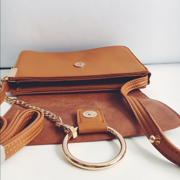 Zara | Bags | Brown O Ring Handbag | Poshmark