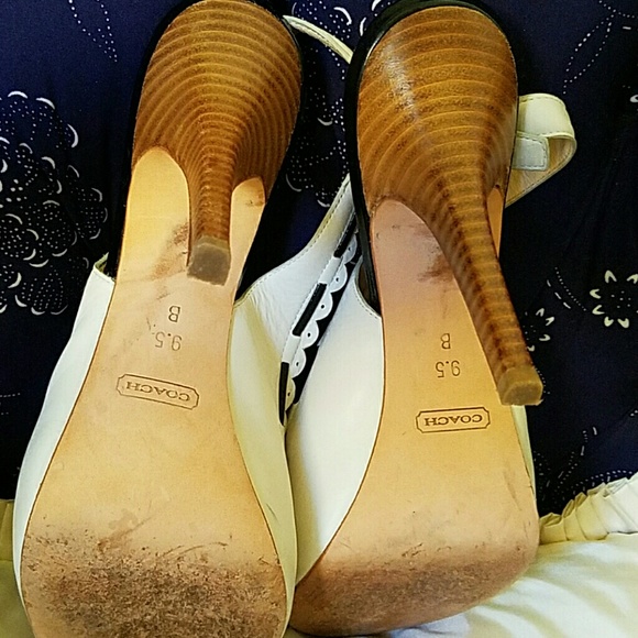 Coach | Shoes | Coach Slingback Heels | Poshmark