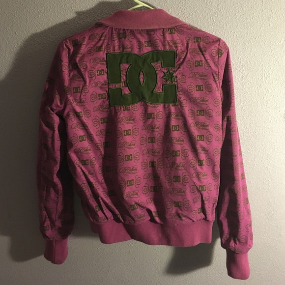 DC | Jackets & Coats | Dcshoecousa Brand Reversible Bomber Jacket ...