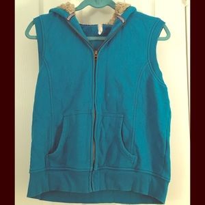 old navy faux fur jacket on Poshmark