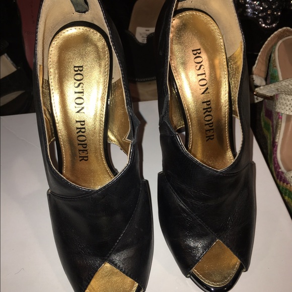 Boston Proper | Shoes | Red Bottomed Boston Proper Bootie | Poshmark