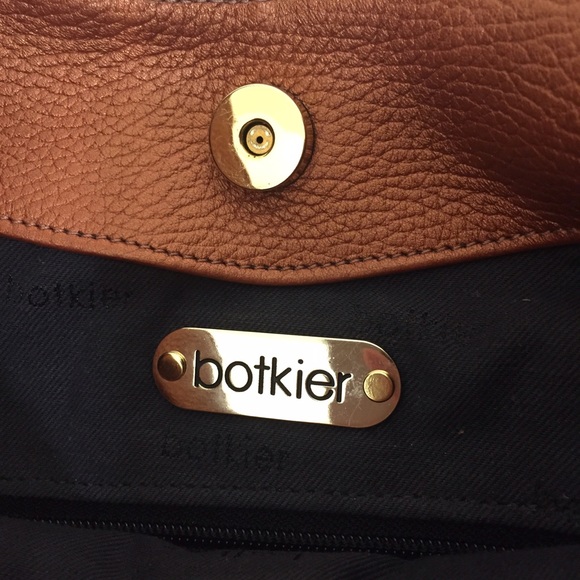 Botkier | Bags | Botkier Stirrup Hobo Bag Metallic Brandy Brown | Poshmark