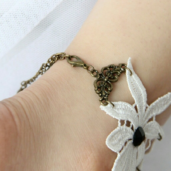 Handmade | Jewelry | Whitecolored Anklets Awl39 | Poshmark