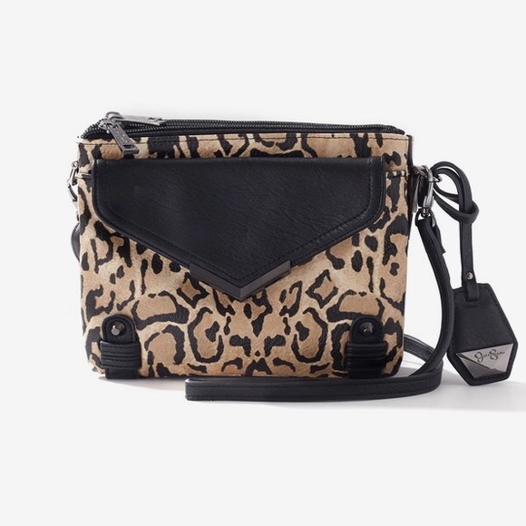 Jessica Simpson | Bags | Jessica Simpson Leopard Crossbody | Poshmark