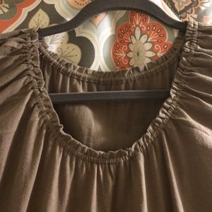 LOFT | Tops | Greige Tee | Poshmark