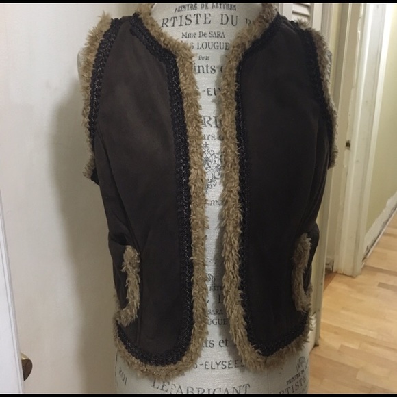 Boutique | Jackets & Coats | Gorgeous Suede Look Vest For A Unique ...