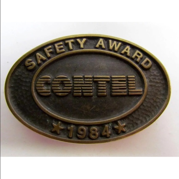 Accessories | Contel Safety Award Belt Buckle | Poshmark
