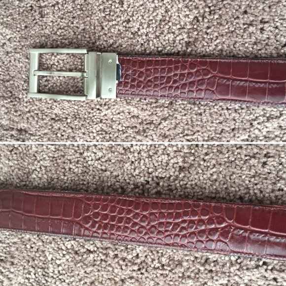 Nike | Accessories | Mens Reversible Snakeskin Belt | Poshmark