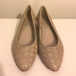 Calico | Shoes | Leather Woven Vintage Calico Flats | Poshmark
