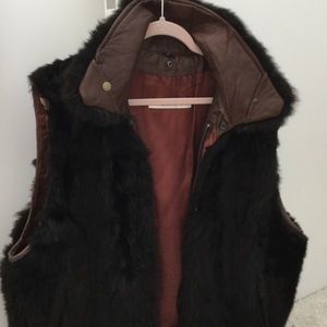 Andrew Marc | Jackets & Coats | Andrew Marc Fur Vest Lg | Poshmark