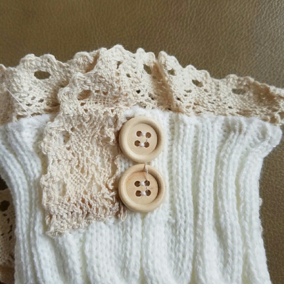 Accessories | Bogo Crochet Knitted Lace Tip Boot Cuffs | Poshmark