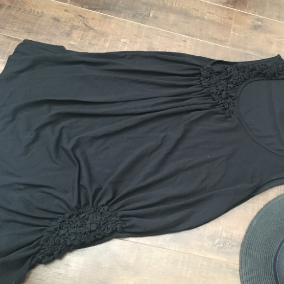 august silk | Tops | Blank Tank With Rouching | Poshmark