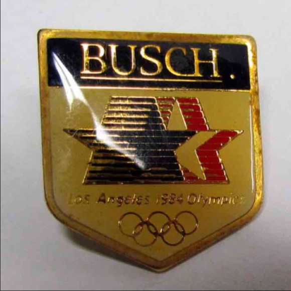 Accessories | Vintage Busch Beer Olympics Pin | Poshmark