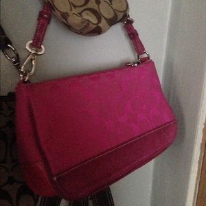 Coach | Bags | Hot Pink Coach Purse | Poshmark