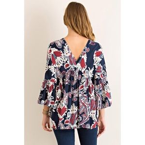 entro | Tops | Floral Print Top | Poshmark