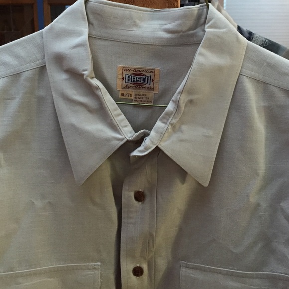 Basco Sportswear | Shirts | Mens Basco Linen Ls Shirt | Poshmark