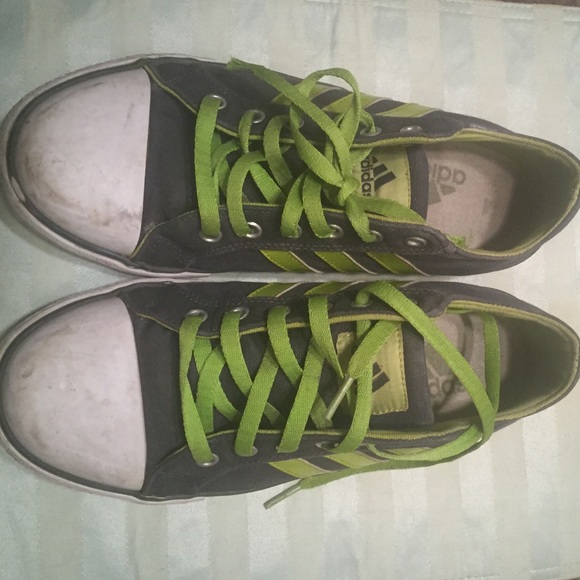 adidas | Shoes | Adidas Converse In Neon And Blue | Poshmark