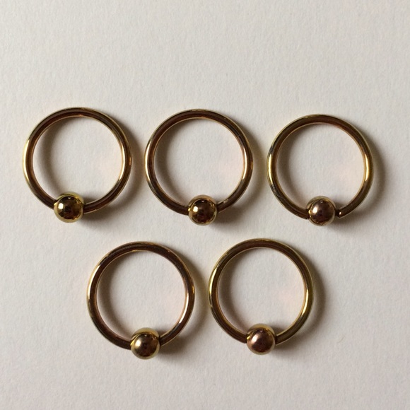 Anatometal | Jewelry | Anatometal Titanium Captive Bead Ring 6g 716 ...