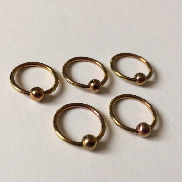 Anatometal | Jewelry | Anatometal Titanium Captive Bead Ring 6g 716 ...