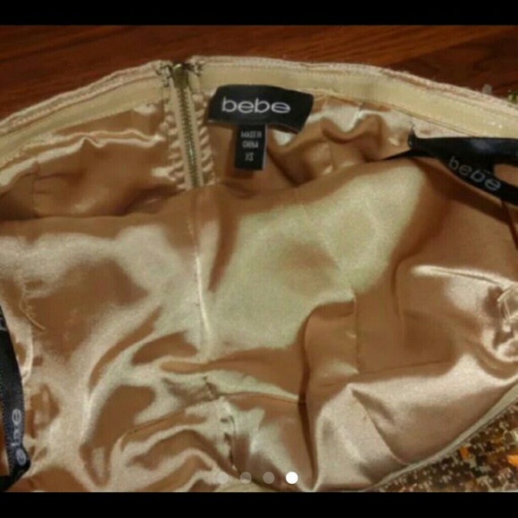 bebe | Dresses | Bebe Tassel Dress Prom Homecoming Xss | Poshmark